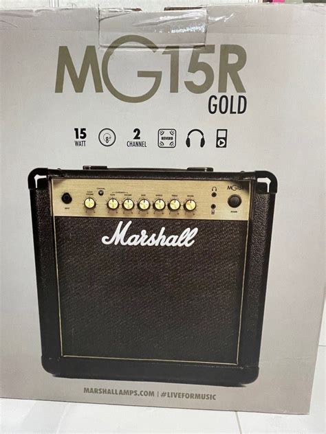 Marshall Mg15r Gold Amplifier Audio Soundbars Speakers And Amplifiers