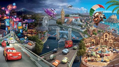 Meet The Cast Of Cars 2 Lightning Mcqueen Mater And More