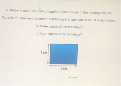 solved a shape is made by joining together exact copies of the