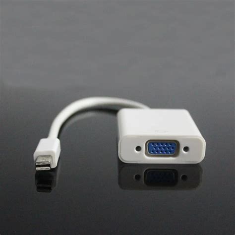 1 x mini displayport display port dp to vga adapter cable for apple