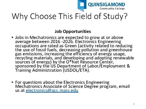 Electronics Engineering Mechatronics Career Pathway This Map Has