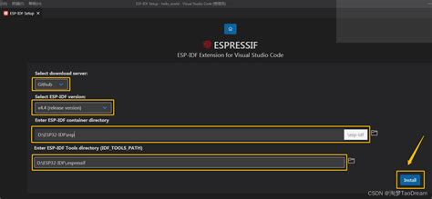 图文手把手教程（史上最强）：windows下esp32集成开发环境搭建和helloworld显示乐鑫官方推荐方法 使用vscode安装esp