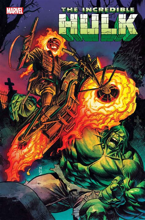 Hulk Takes On New Ghost Rider As Marvel S Most Powerful Monsters Go To War