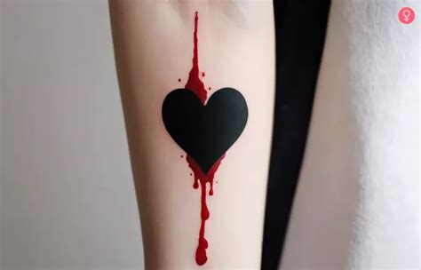 Black Heart Tattoo Meaning 8 Stunning Designs And Symbolism