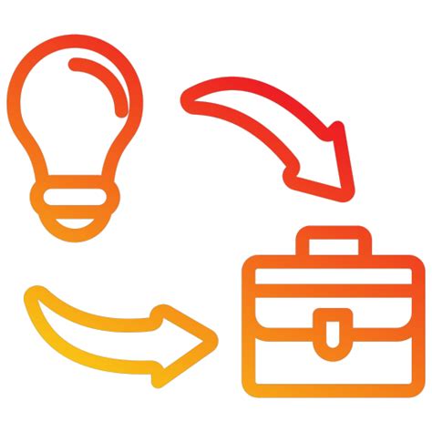 Implementation Generic Gradient Outline Icon