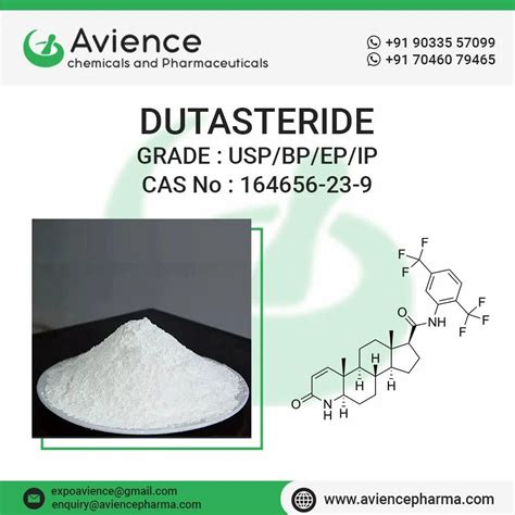 Dutasteride Powder At ₹ 45000kg 164656 23 9 In Surat Id 23358677073