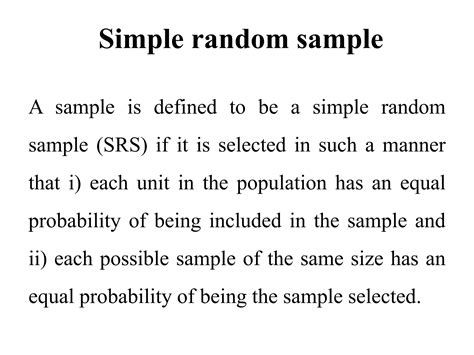 Sampling Detail Explanation Statistics Pptx