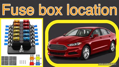 Fuse Box Location 2012 Ford Fusion