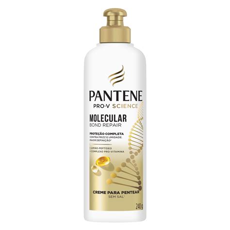 Creme De Pentear Pantene Molecular Bond Repair 240g Pague Menos