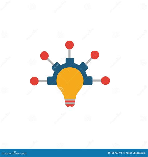 Creativity Icon Simple Element From Productivity Icons Collection Stock Illustration
