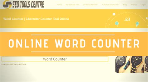 Online Word Counter Count Words And Characters Seotoolscentre