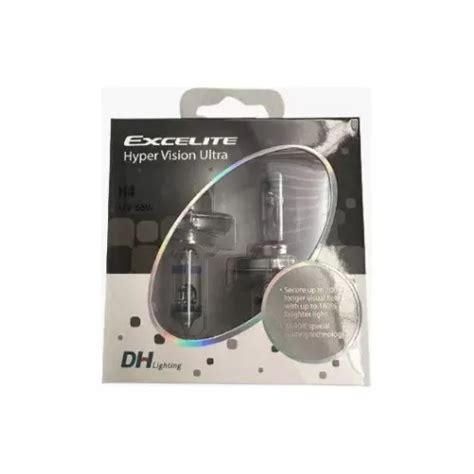 Lâmpada H4 12v 60 55w Hyper Vision Ultra Excelite Parcelamento Sem Juros