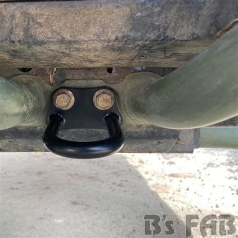 Bs Fab Utv Tow Loop Tie Down Snatch Block Point Jagged X Offroad