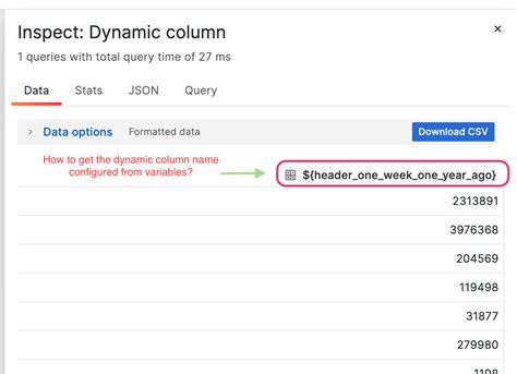 Issue With Table Headers When Exporting To Csv Table Panel Grafana
