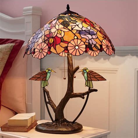 Stained Glass Hummingbird Table Lamp Home Decor Inspiration Dream