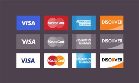 Credit Card Logos Vector Free Free