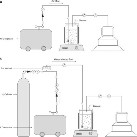 Diagram Showing The Aerated Bioreactor Configuration Used For The Download Scientific Diagram