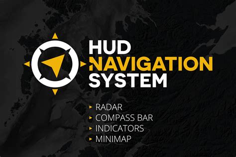 HUD Navigation System GUI Tools Unity Asset Store