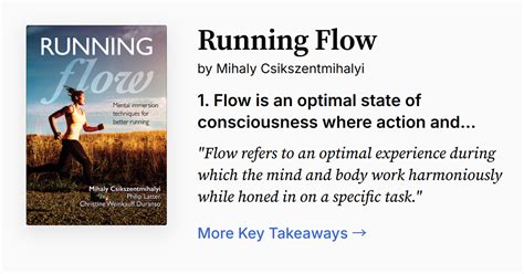 Running Flow By Mihály Csíkszentmihályi Summary Quotes Faq Audio