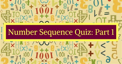 Number Sequence Quiz Part 1 Bankexamstoday