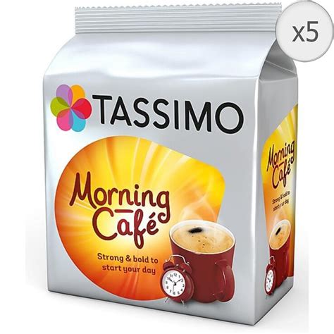 Set 5x Capsule Cafea Tassimo Morning Cafe 80 Bauturi X 215 Ml 80 Capsule Emagro