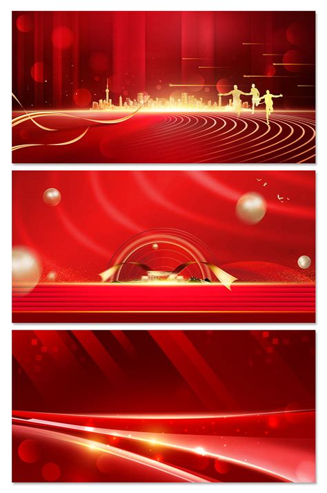 红金背景素材 红金背景图片 红金背景模板 设图网