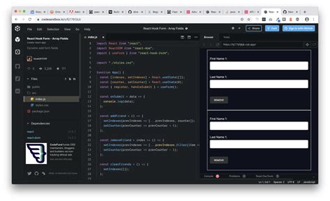 Array Indexes Get Out Of Order In Field Array Example · Issue 809