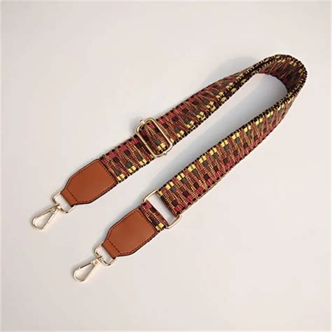 Colorful Nylon Rainbow Flower Belt Strap Wide From Brandshoes1 8