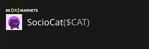 Sociocat Cat Price Marketcap Charts And Fundamentals Info Beincrypto