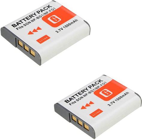 Aaa Products High Capacity 2 X Rechargeable Battery For Sony Cyber