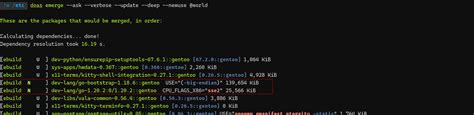 when upgrade gentoo i find it tries to install golang why is that