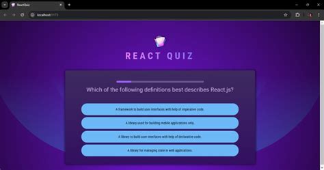 Ahmed Ehab On Linkedin Reactjs Quizapp Webdevelopment Frontend Javascript