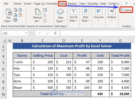 How To Use The Solver In Excel Detailed Steps ExcelDemy