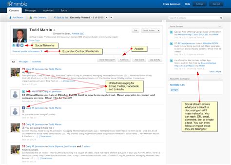 nimble crm analysis reviews pricing features crm directory
