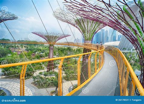 Ocbc Skyway Gardens By The Bay Editorial Photo Image Of Waterfront