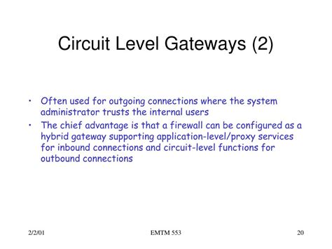Ppt Emtm 553 E Commerce Systems Lecture 7b Firewalls Powerpoint Presentation Id 621456