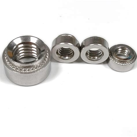 M3 M5 Self Clinching Nuts 304 Stainless Steel Round Head Self Clinching Pem Nuts China M3 M5