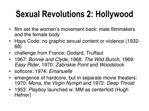 Ppt The Sexual Revolutions Of The 1960s In The Us Powerpoint
