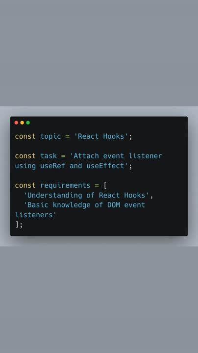 Anton Ioffe On Linkedin React Javascript Webdev Coding Reacthooks