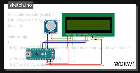 Lcd1 Wokwi Esp32 Stm32 Arduino Simulator