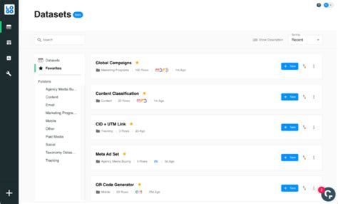 Datasets Feature Centralized View Filtering More