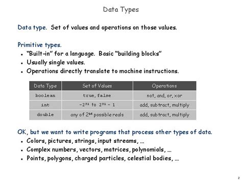 3 1 Data Types Using Objects Data Types
