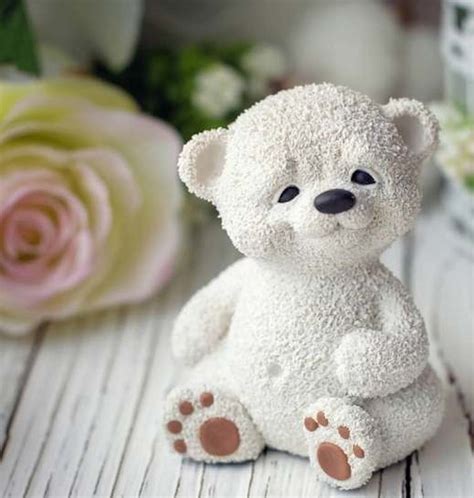 Мишки из полимерной глины | 64 фото | Polymer clay craft | Clay bear ...