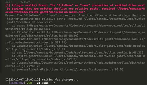 Local Dev Environment Issue Anovokmet Svelte Gantt Github