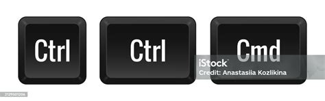 Ctrl Cmd Command Key Combination Keyboard Control Computer Shortcut