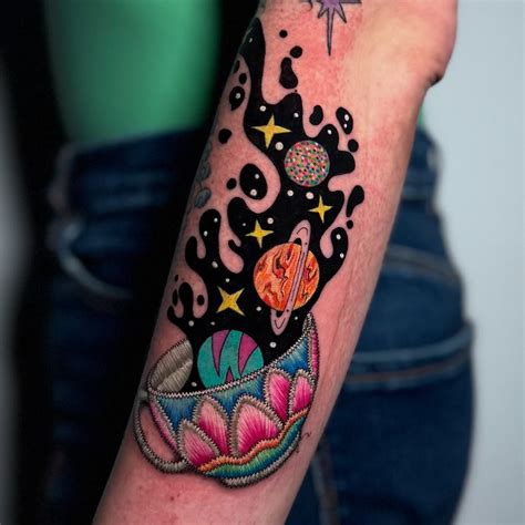35 Galaxy Tattoos That Will Take Your Imagination To The Stars Sacred