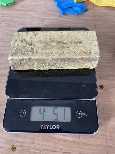 First Brass Ingot Made Rmetalcasting