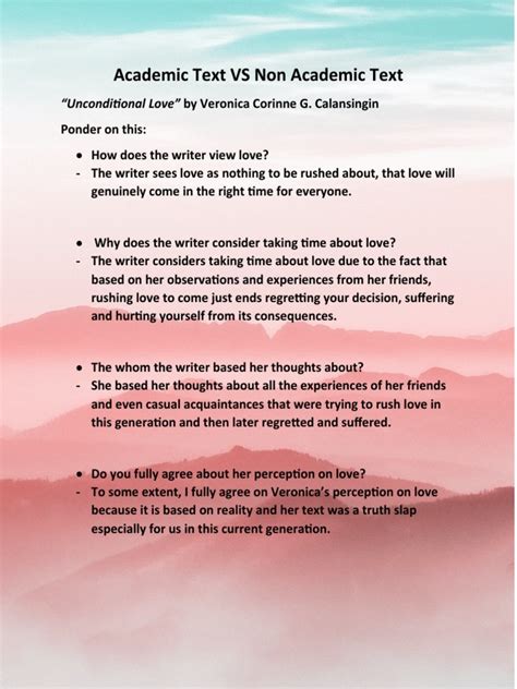 Academic Text Vs Non Academic Text Descargar Gratis Pdf Love Writers