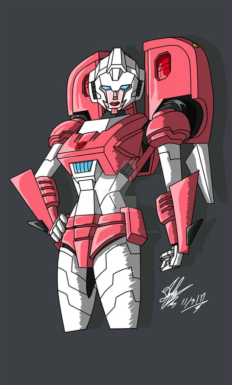 Idw Arcee By Artesszerowolfsketch On Deviantart