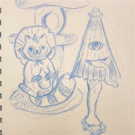Sketchy Yokai In Blue Rsketches Sketchy Yokai In Blue Rsketches